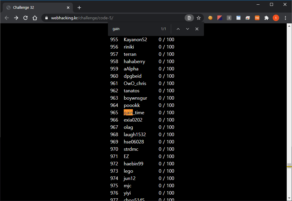 webhacking.kr 32 old [문제풀이]