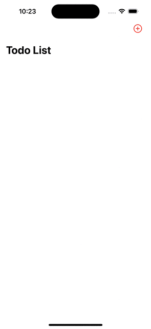 [iOS/SwiftUI] List를 활용한 TodoList 만들기