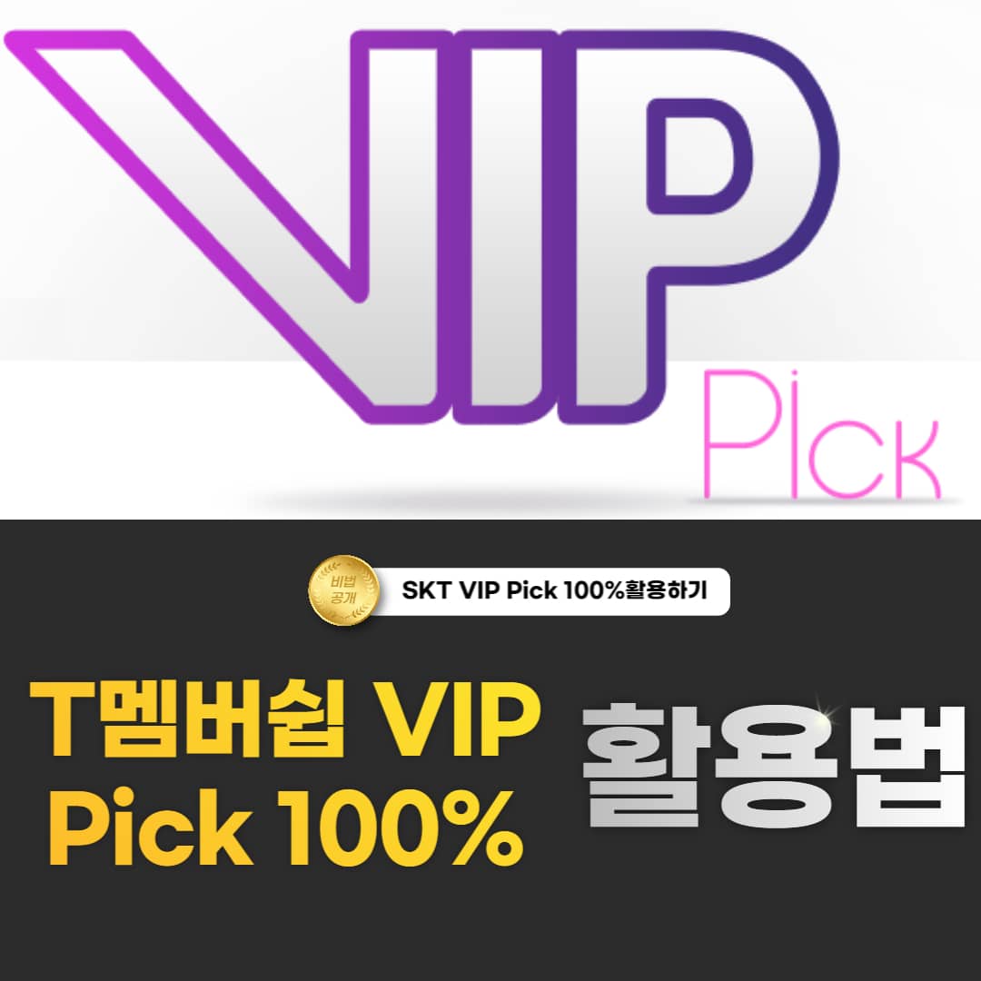 SKT VIP 혜택 100% 활용하기 - 혜택연구소