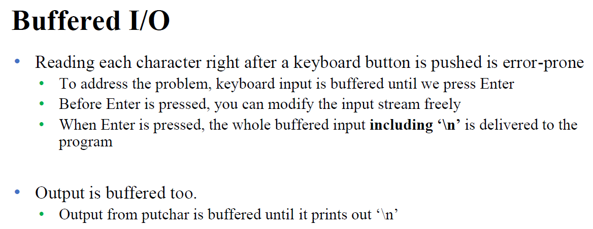 Review 4 - File I / O in C