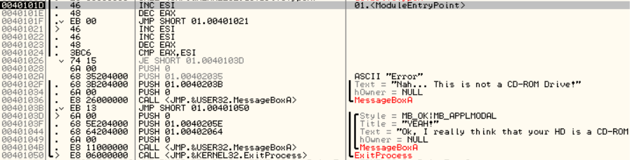 CodeEngn Basic RCE L01
