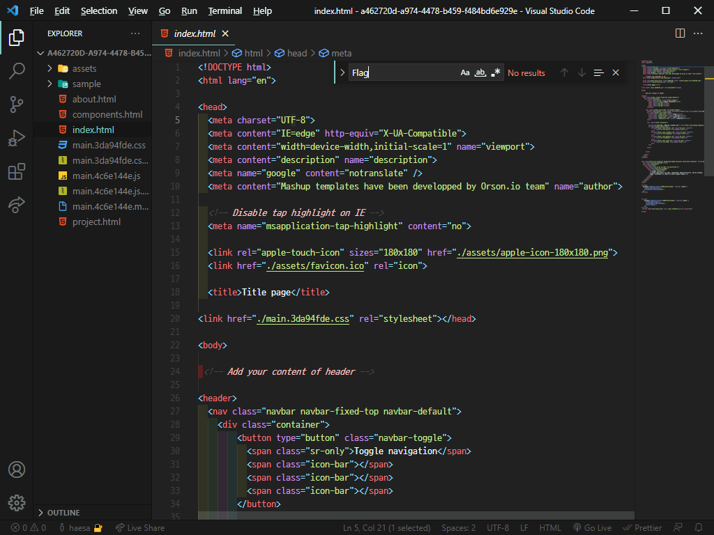 [dreamhack] devtools-sources — haesa