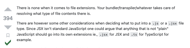 [React] 리액트 파일 확장자를 jsx로 하는 이유