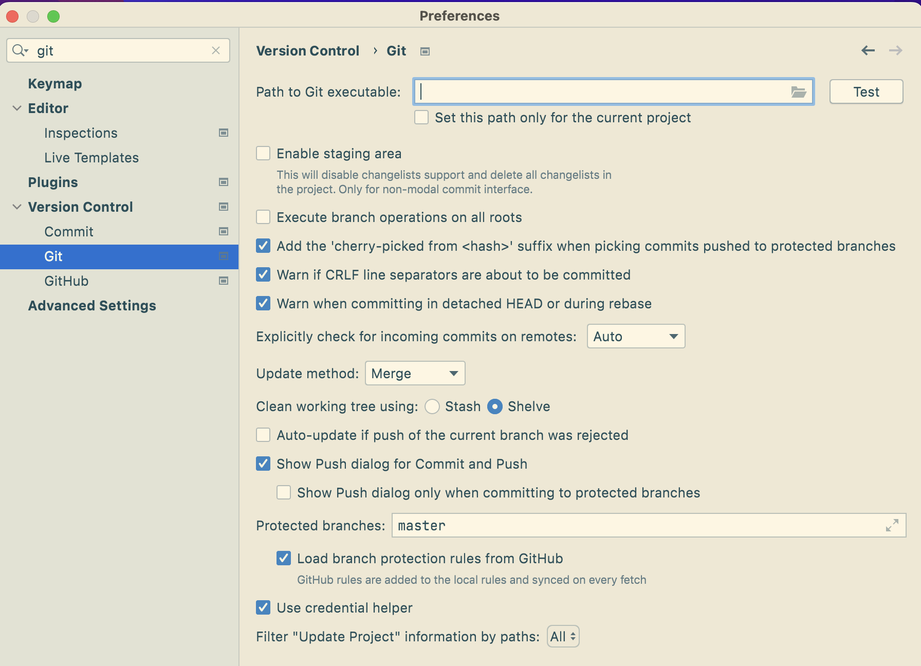 [Git] could not read Username for 'https://github.com': Device not configured :: J Container