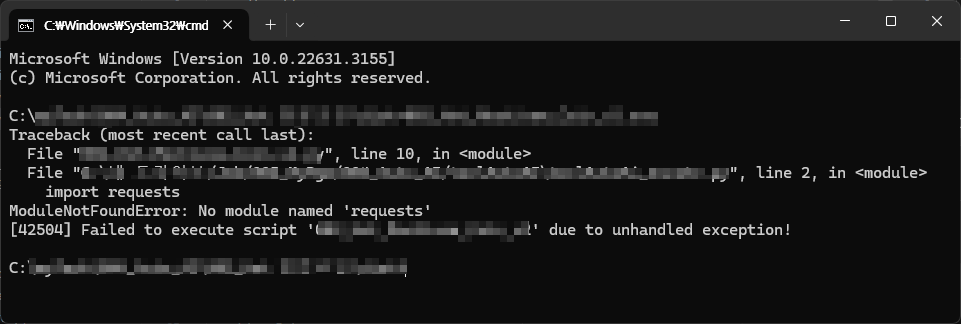 Python Pyinstaller import requestsModuleNotFoundError: No module named ...