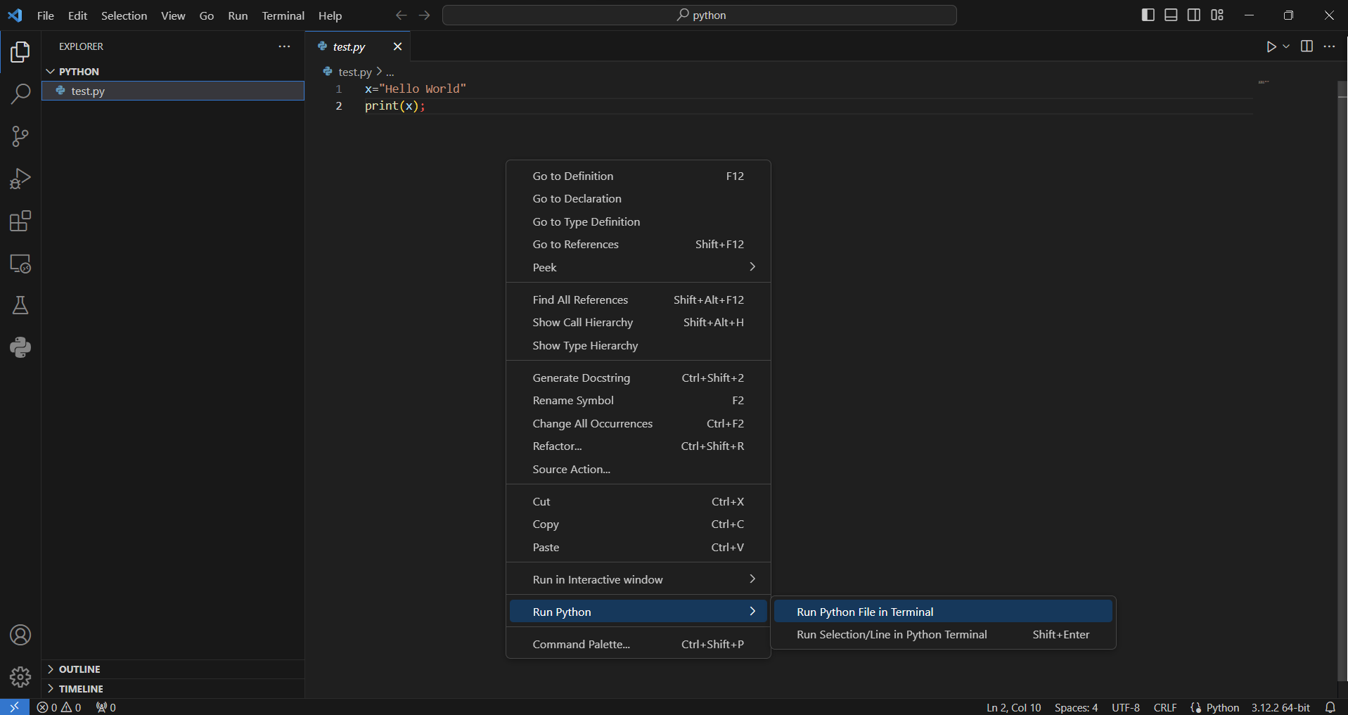[Python] 파이썬 시작하기! (feat. Visual Studio Code)