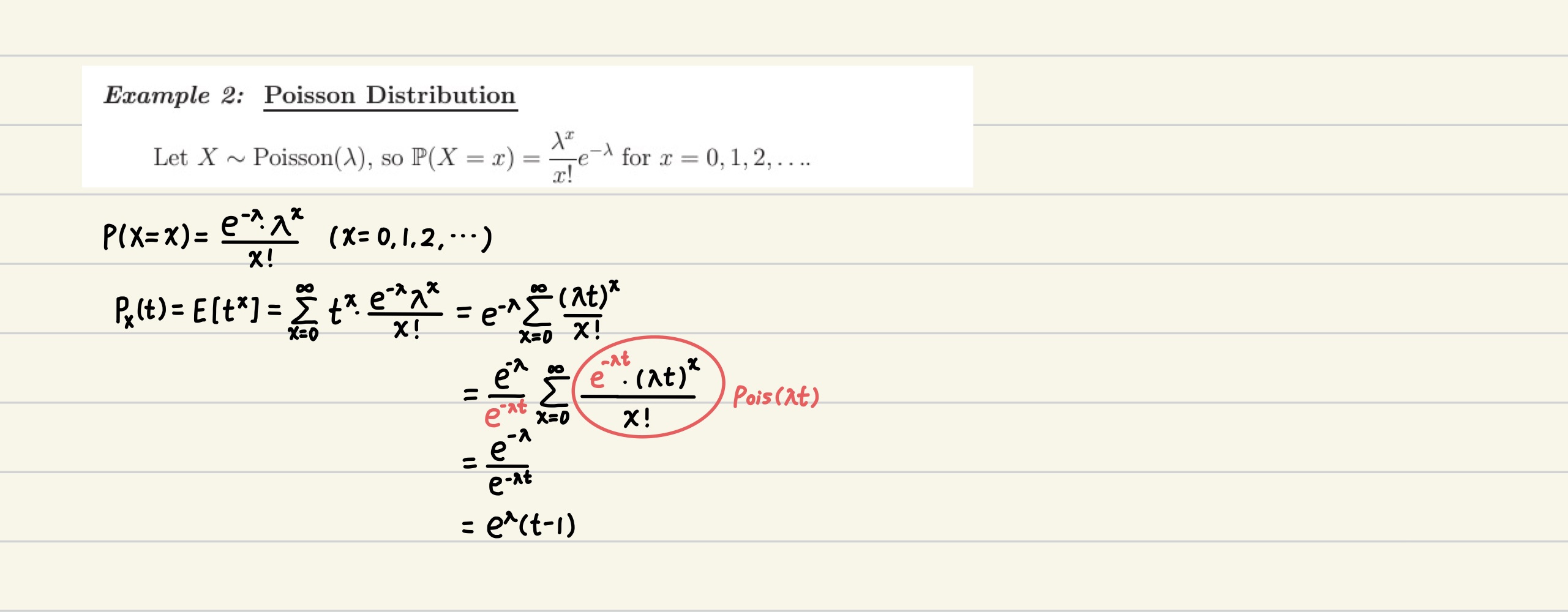 9. 확률생성함수(PGF, Probability Generating Functions)