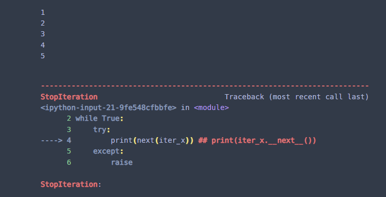 파이썬(Python) 내장 함수 iter 사용법 (feat. next)