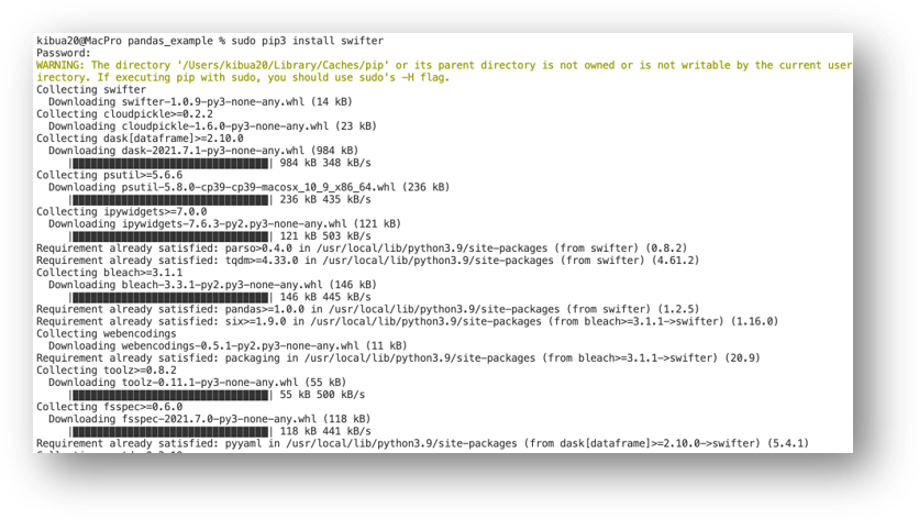 Pandas Dataframe 처리 속도 향상을 위한 병렬 처리 방법: Swifter 모듈 (사용법 쉬움)