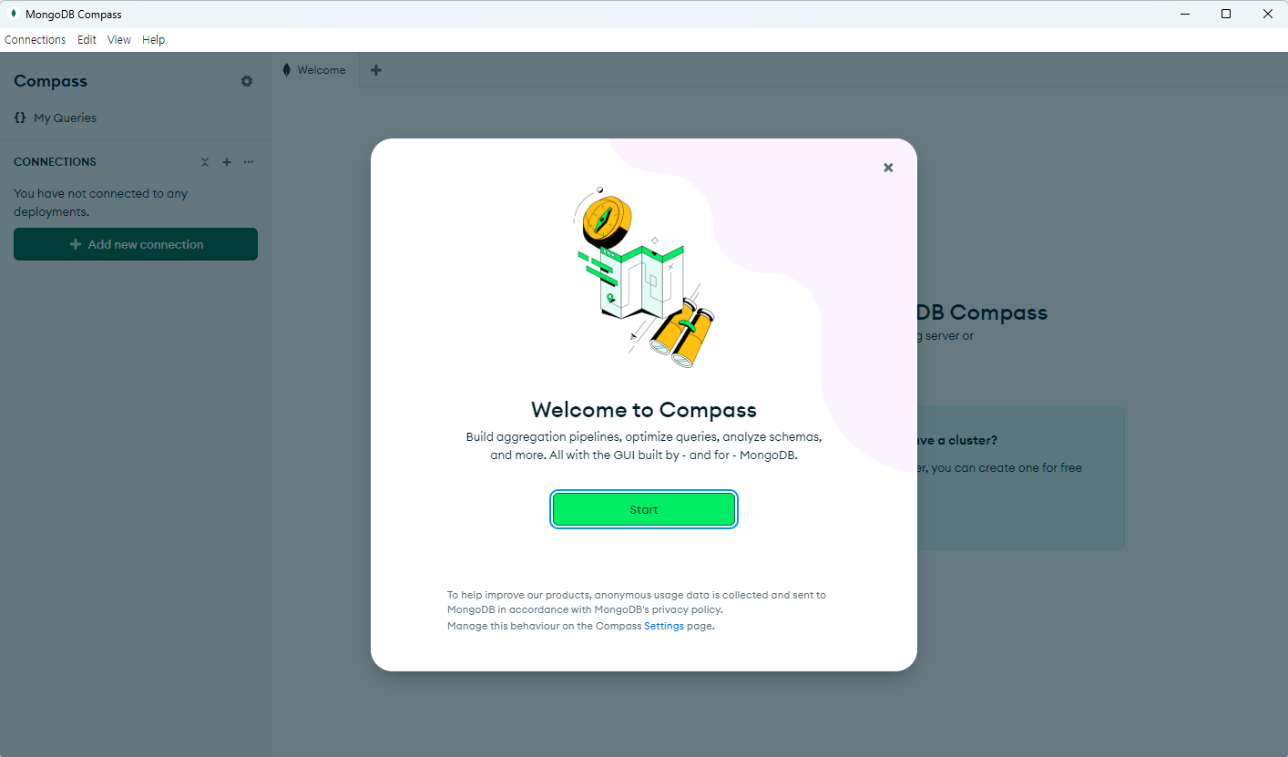 [Database / MongoDB] - MongoDB Compass 설치하기