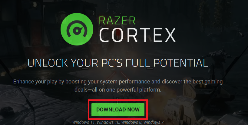 컴퓨터 무료 게임 부스터 프로그램 (Razer Cortex Game Booster)