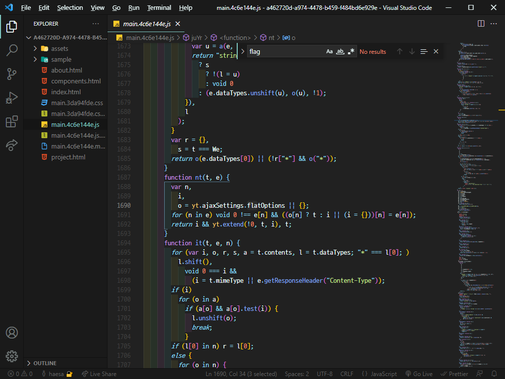 [dreamhack] devtools-sources — haesa
