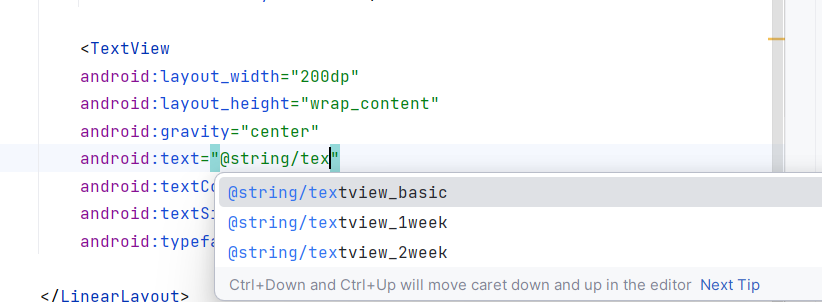 Android studio_ Values Resource File 사용