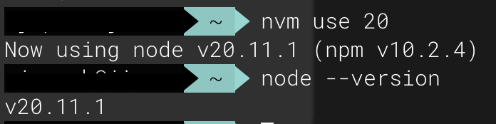 [Mac] nvm으로 node 버전 변경(zshrc)