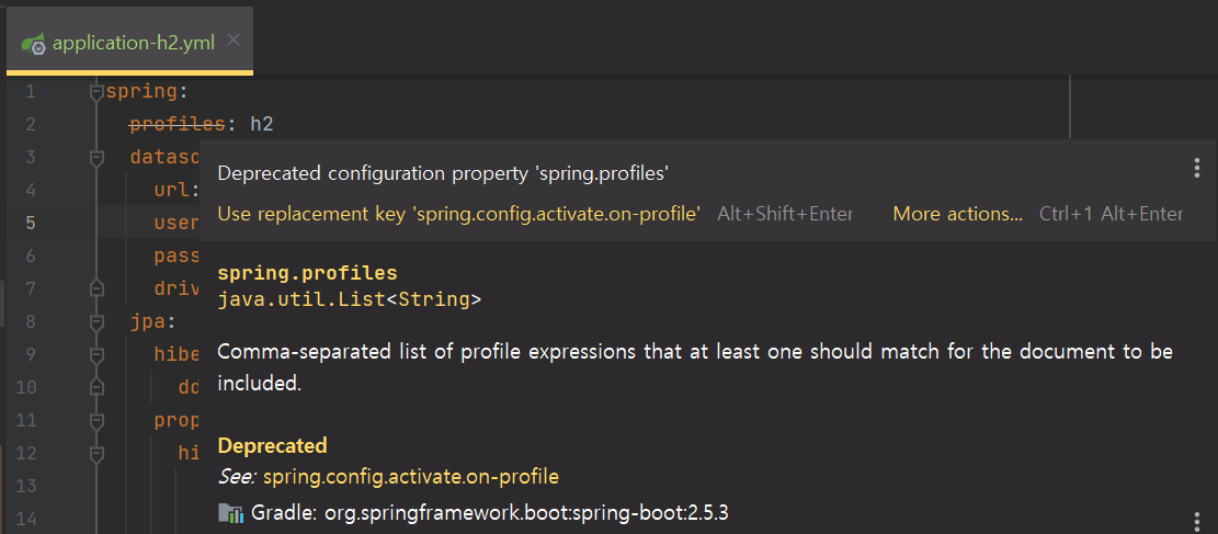 04. Spring Boot 2.4 Profile 적용 안되던 문제