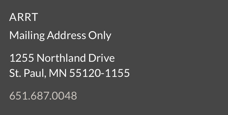 ARRT 전미방사선사 (미국 방사선사 면허/자격)