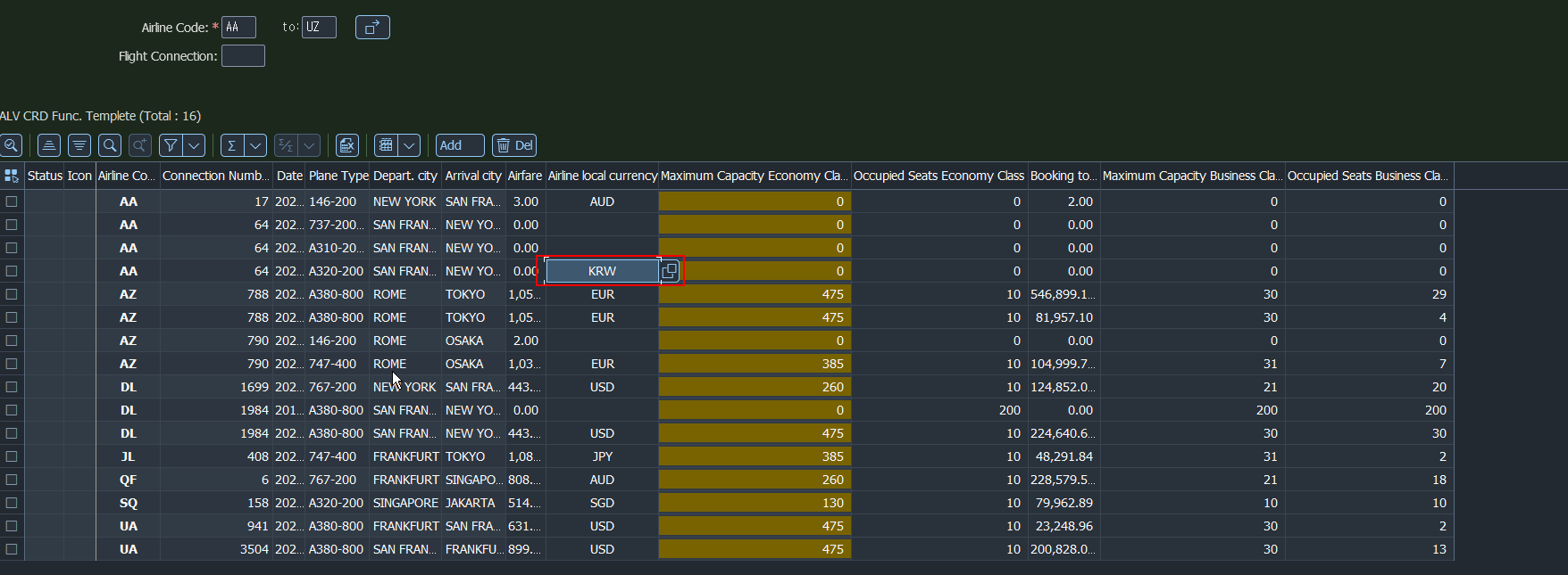 Abap Alv Grid Event Handler 2편 학습 일지 3166