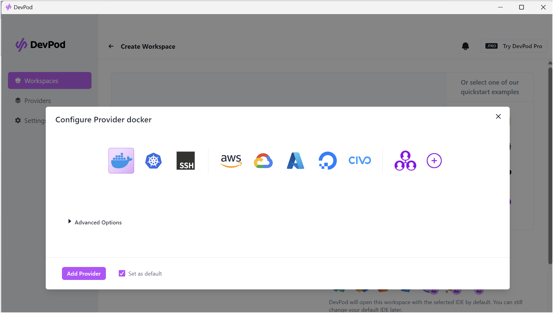devpod.sh vs "dev container" in vscode