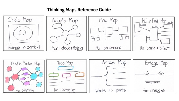 싱킹 맵, 씽킹 맵, Thinking map 활용하여 노트 정리 / 초등 노트 정리