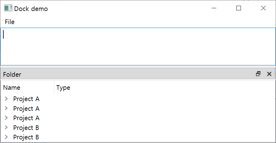 [PySide6] QDockWidget 사용하기