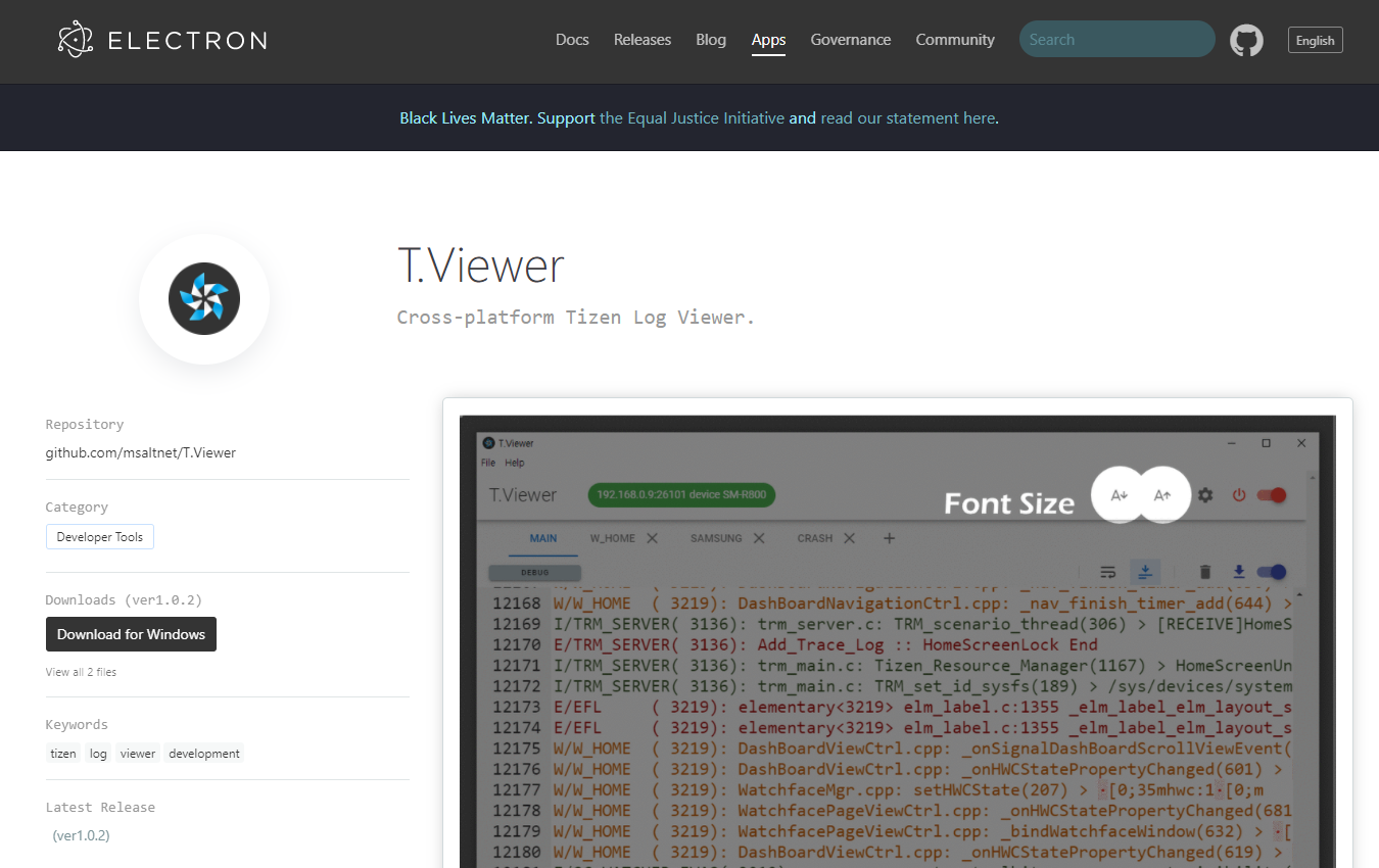 [T.Viewer 개발일기] 부록. PR하기 :: 고마워서 만든 블로그 by 맛소금