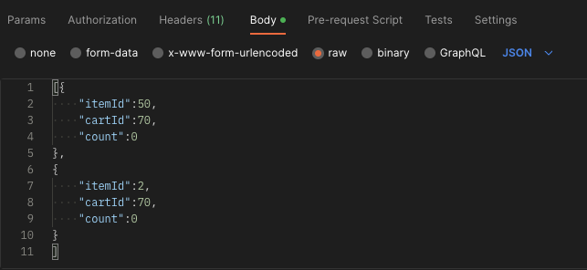 Java Springboot Controller와 Postman 테스트 예시dto List Requestpart Multipart 8630
