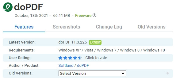 doPDF 무료 다운로드