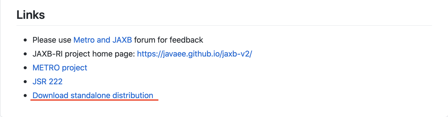 JDK 11 이상에서 JAXB의 xjc 도구 실행