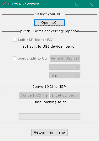 닌텐도스위치 XCI NSP 변환툴(SAK)