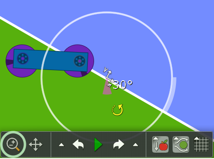 알고두 화면 확대 축소 Algodoo zoom in and out