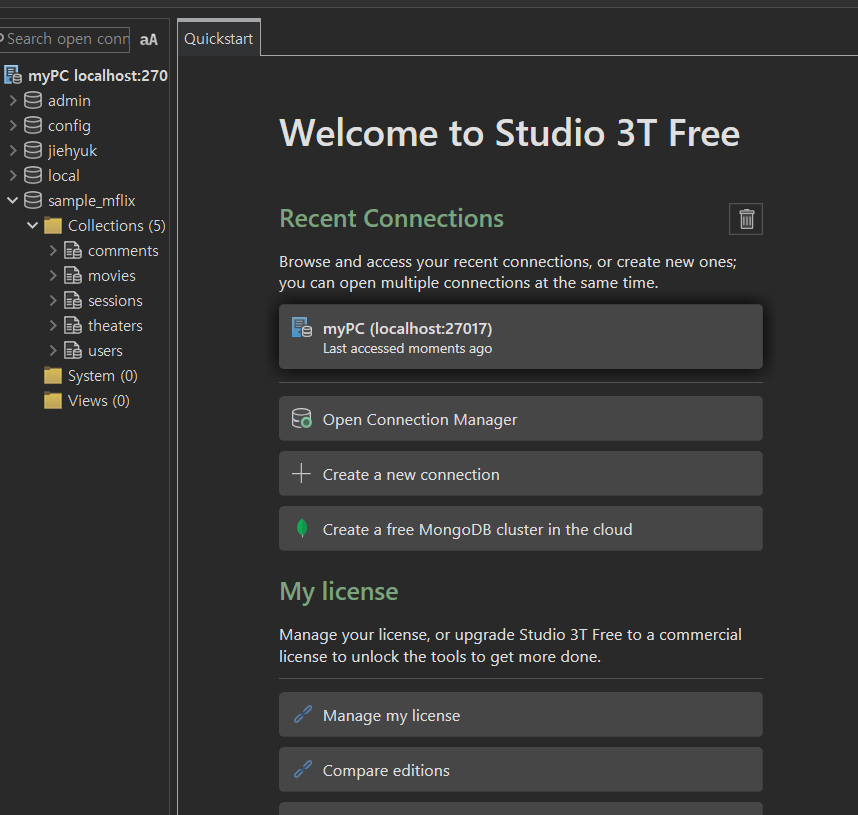 Mongodb And Nosql 파이썬tool Jupyter Notebook 을 통해 Mongodb에 연결해보기 By