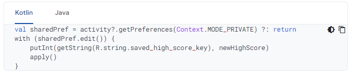 SharedPreference (TIL 04.30)