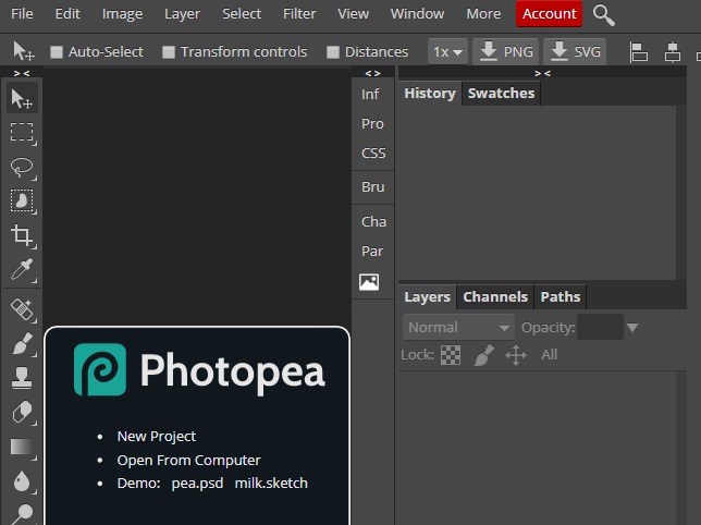 PSD VIEWER 프로그램 설치 없이 온라인에서 바로 확인하기