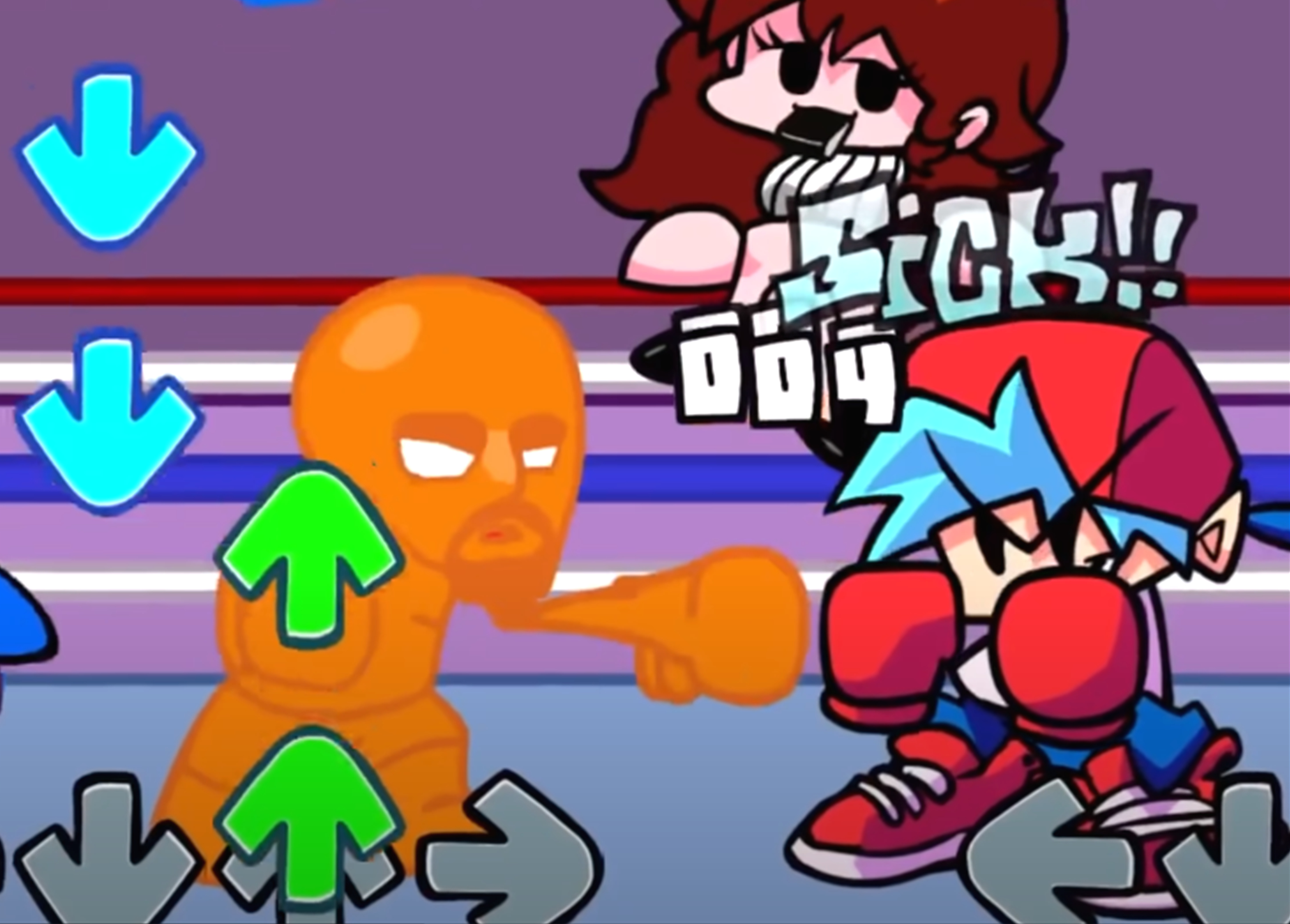 프나펌 매트 복싱모드 (FNF Vs Matt Boxing Fight) | 오락실 고전게임