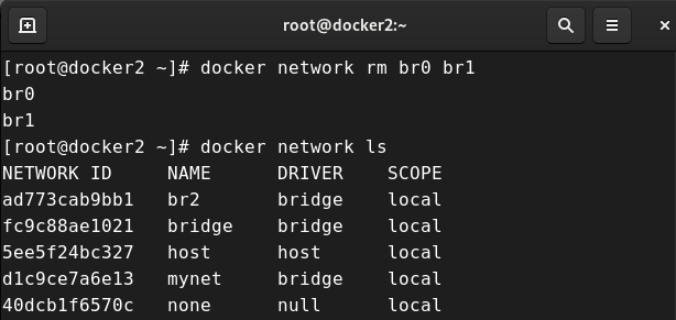 Docker network