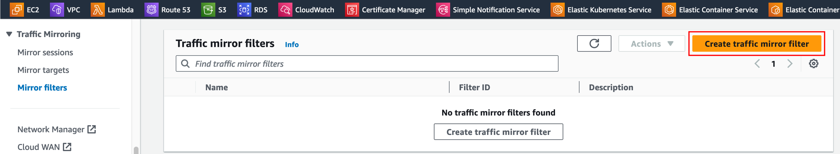 [AWS][VPC] Traffic Mirroring으로 패킷 확인하기