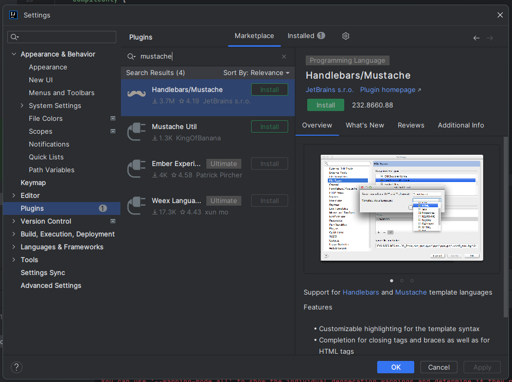 Spring Boot에서 mustache를 사용하기 위한 준비 과정 [라이브러리, 플러그인] — 성장 기록.zip