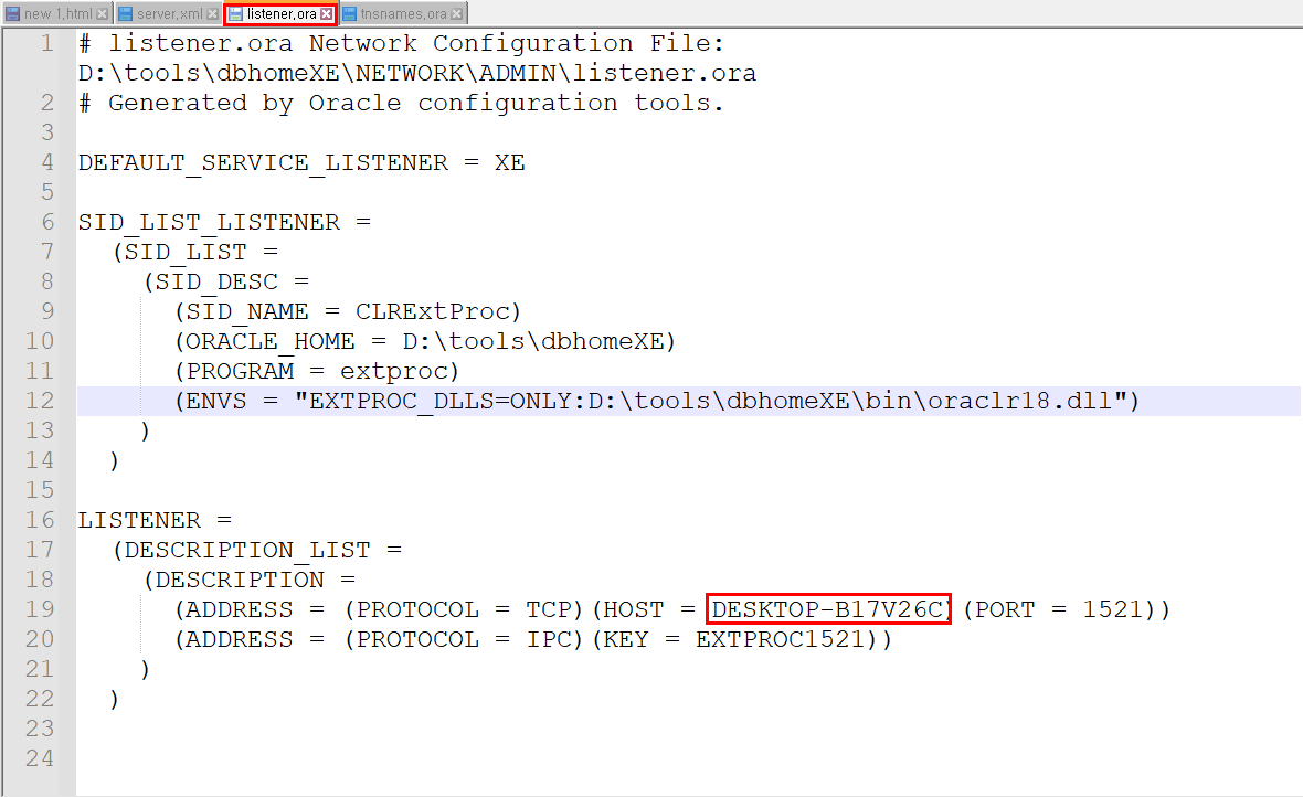 [Oracle/오라클] developer 설치 에러 (ORA-12505)