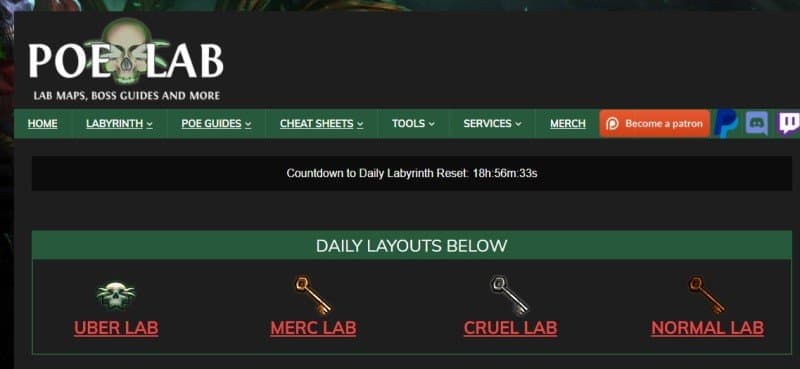 POE 관련 유용한 사이트 모음 - 대표 10선