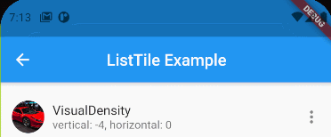Flutter ListTile 프로퍼티 문서 - Dev_Whale의 Flutter 블로그