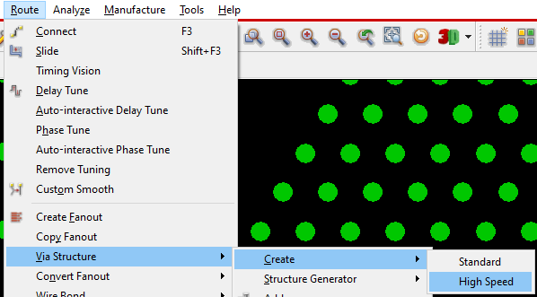[PCB Editor] Allegro / OrCAD PCB High Speed Via structure기능 사용하기 :: 안산드레아스