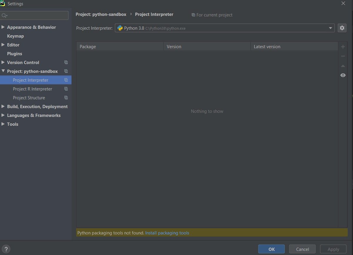 Python Pycharm 환경설정 / venv 설정