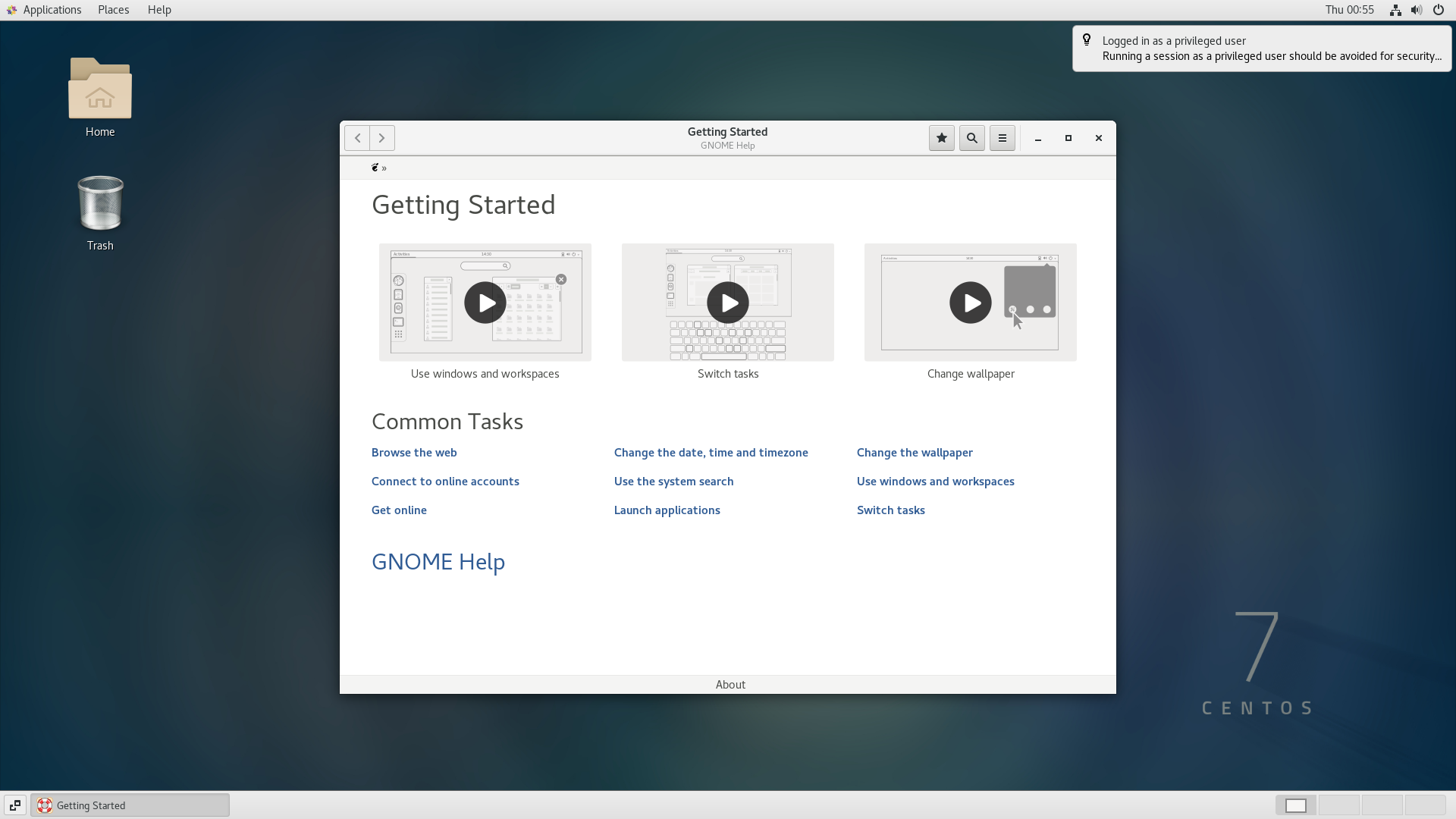 Linux CentOS 7 ROOT 패스워드 분실시 변경방법