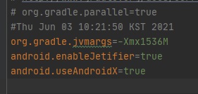 [Android Error] This project uses AndriodX dependencies, but the 'android.useAndroidx' property ...