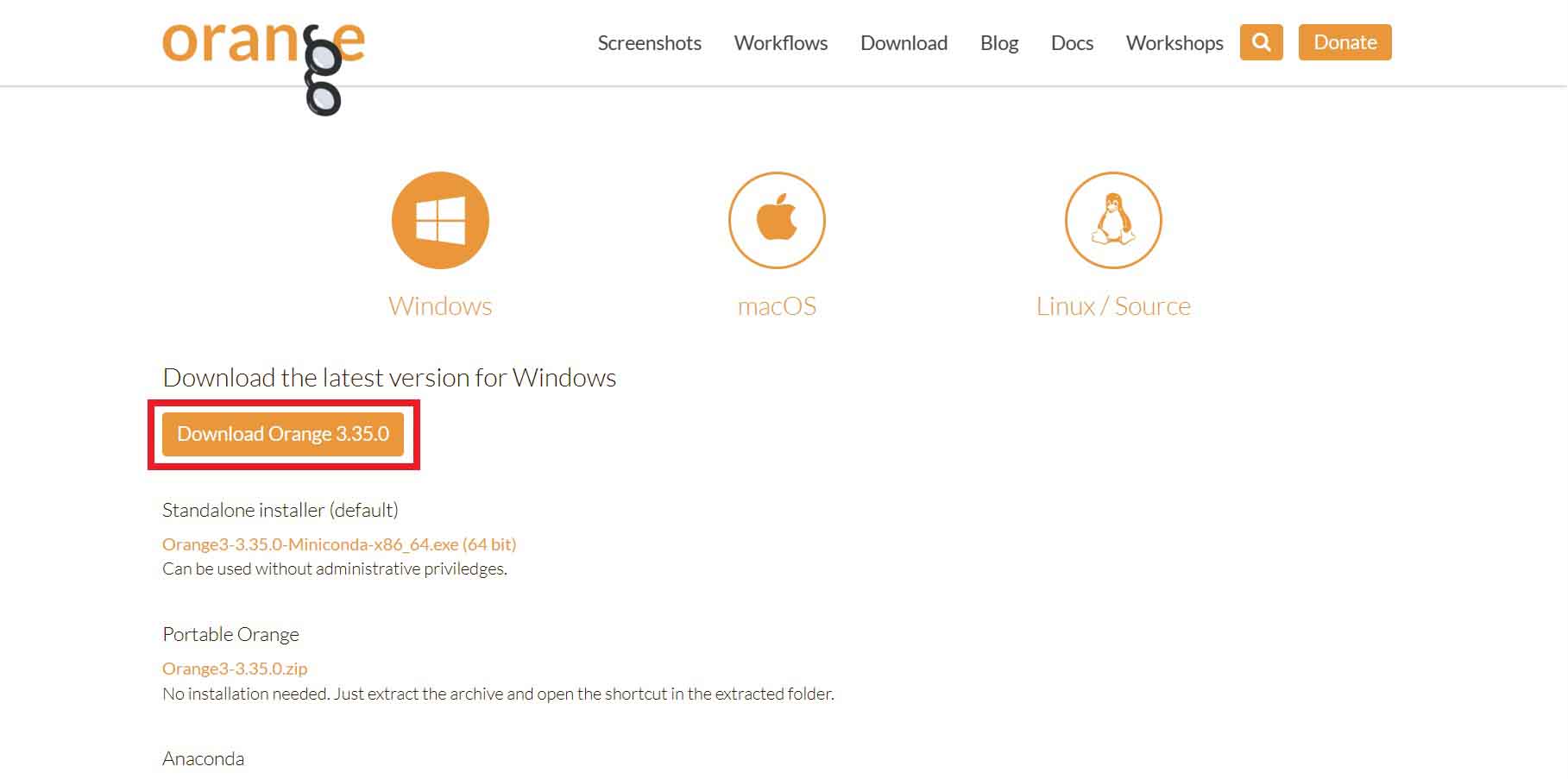 [Orange3 강좌] [Part 1] Orange3 설치하기