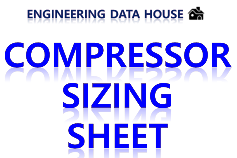 Compressor sizing sheet