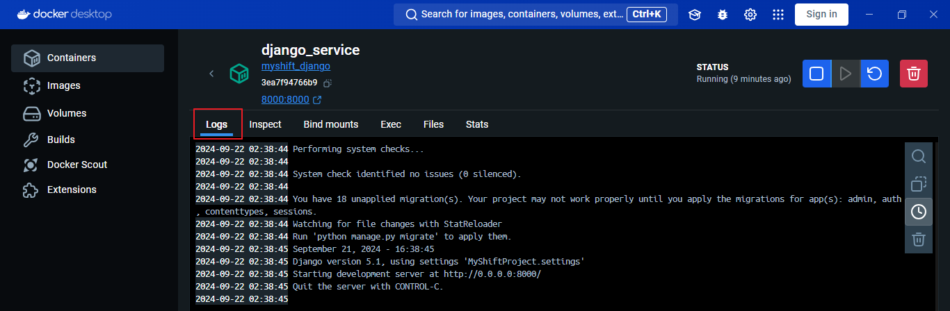 Docker-compose로 Django 개발환경 만들기