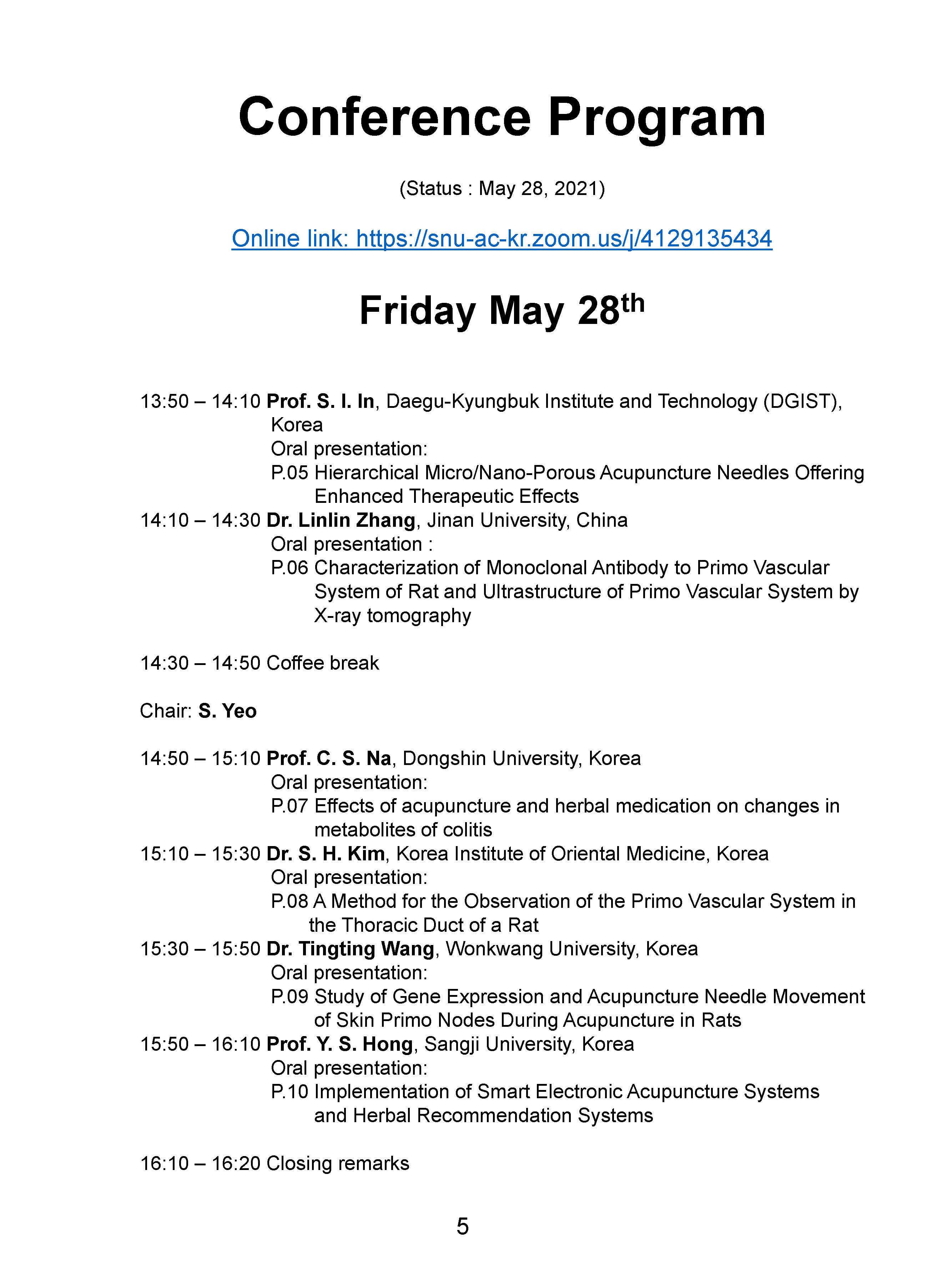 ISPS 2021 Abstract Book