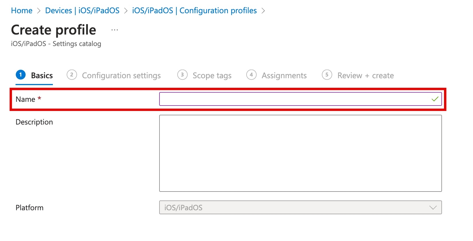 iPad Intune Siri 차단 정책 생성 :: Benjamin's Note